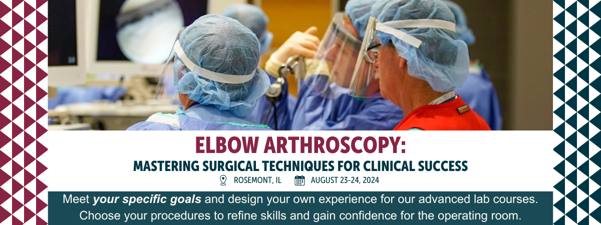 Display event - 1404 - AANA Elbow Arthroscopy